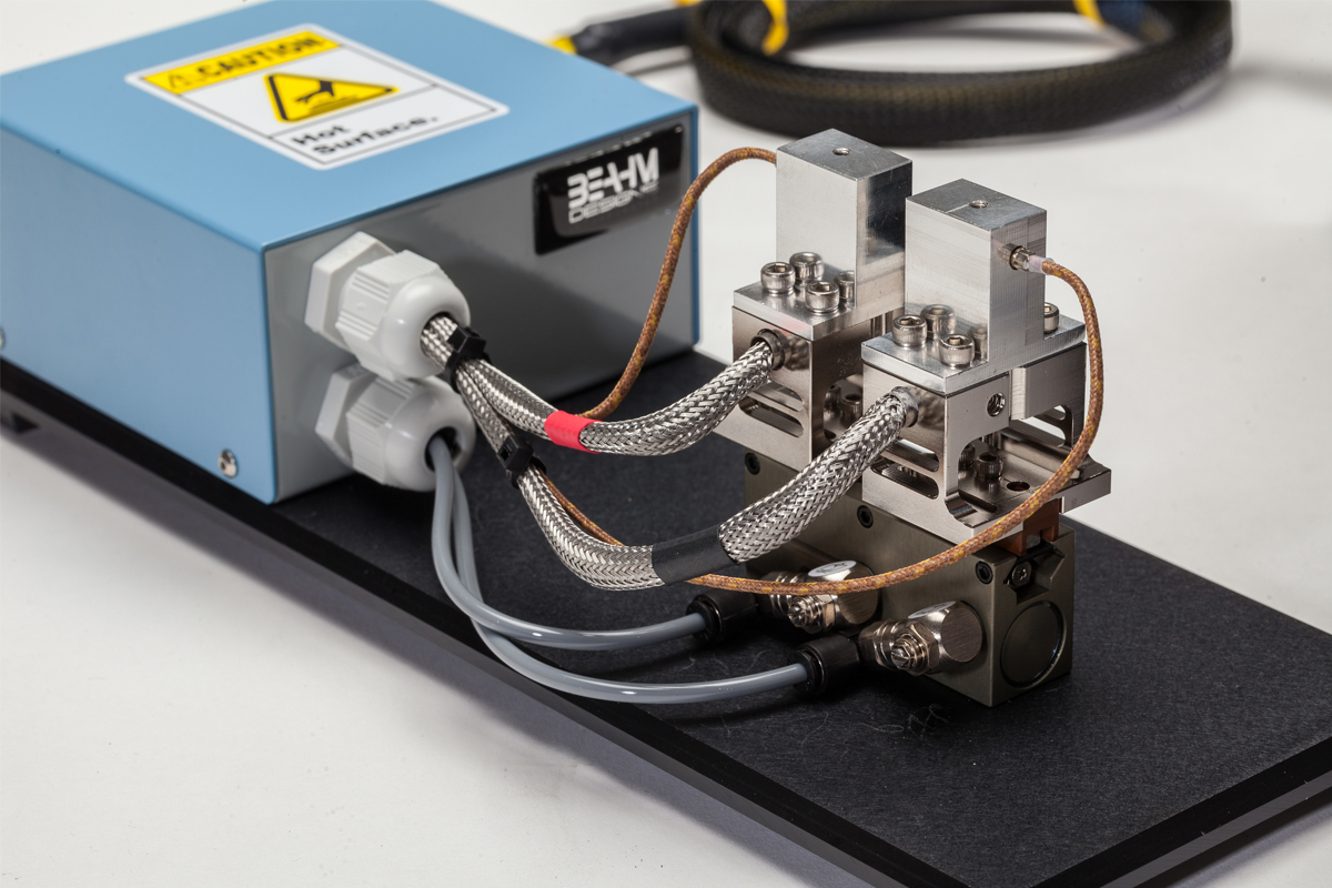 R&D Split Die Thermal Bonder (Model 220-B) - Beahm Designs