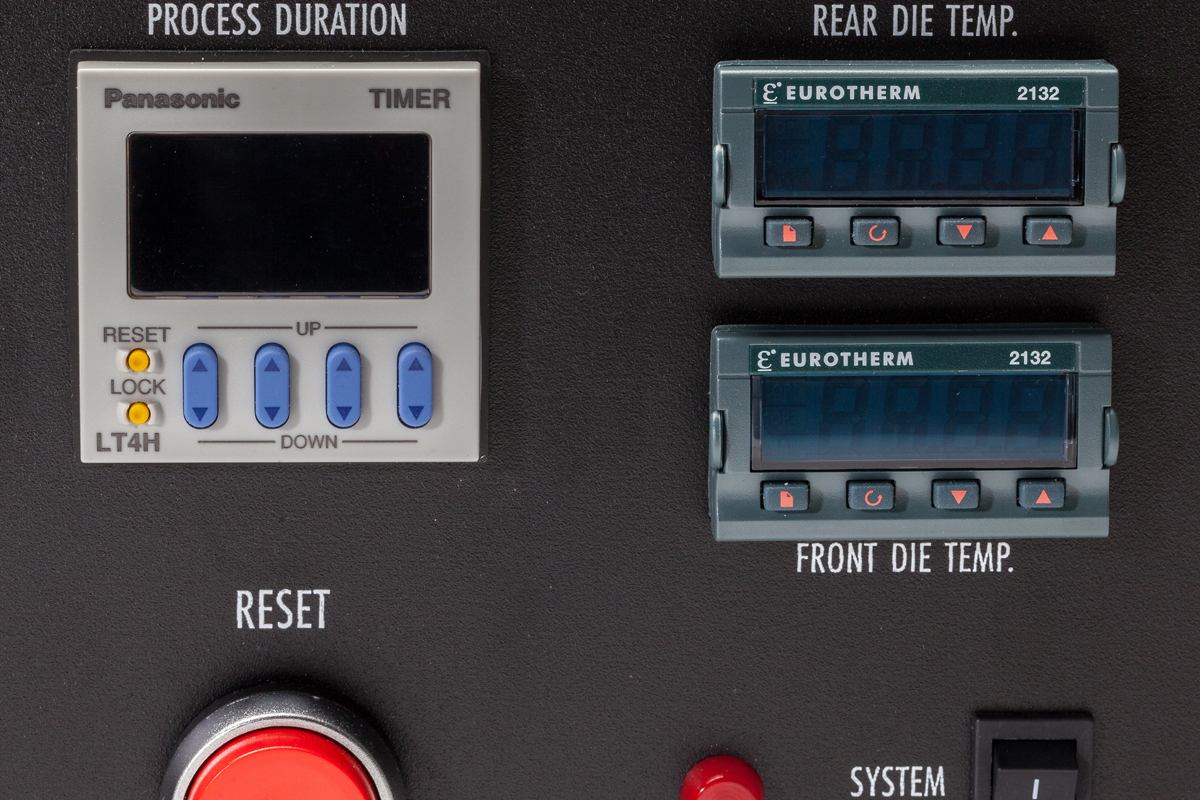 R&D Split Die Thermal Bonder (Model 220-B) - Beahm Designs