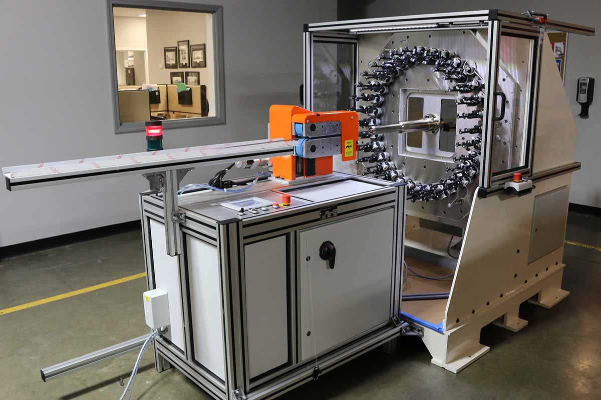 Medical braiding equipment Ideal for fine wire braided applications